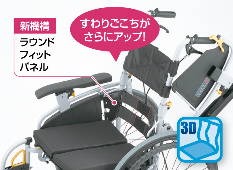 シン・ウルトラ 多機能・自走用 NA-SU2W / 座幅40㎝ – 介護用品・介護用品レンタル、住宅改修の事なら株式会社はんど